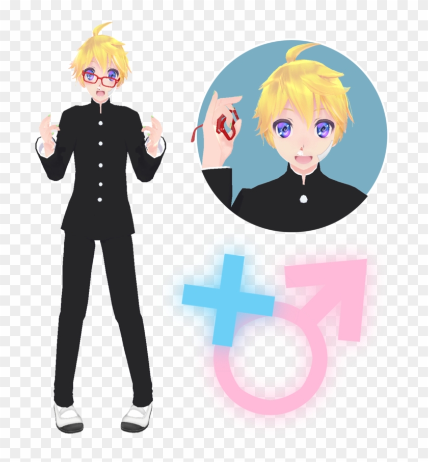 [mmd] Tda Plus Boy Len By Heymisaki-chan - Mmd Kagamine Len Plus Boy ...